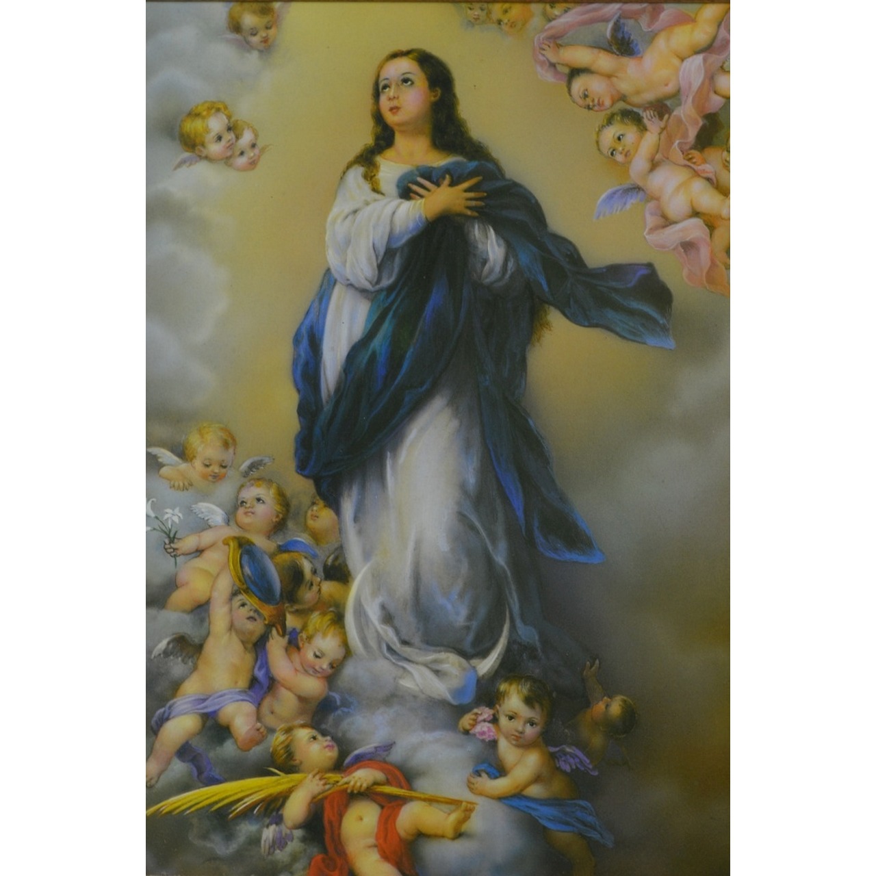 Pintura e Gravura: Estampa nossa Senhora da Conceição